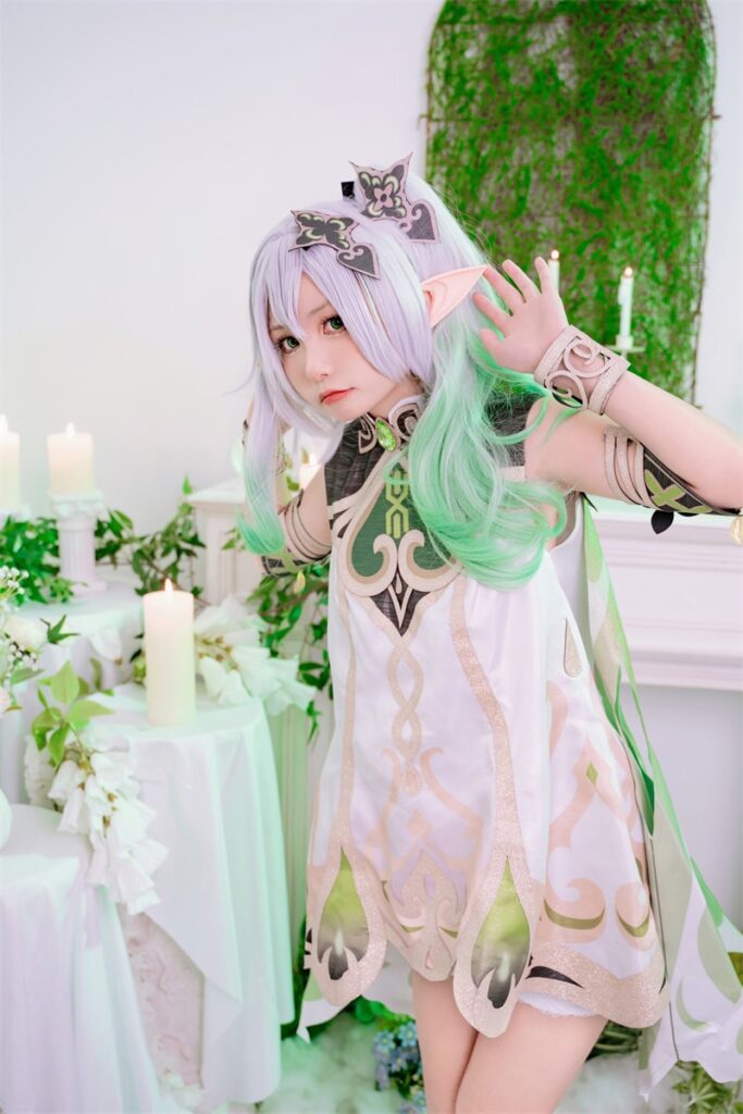 爆机少女喵小吉蓝鸟地址，可爱的草神纳西妲-颜七缘