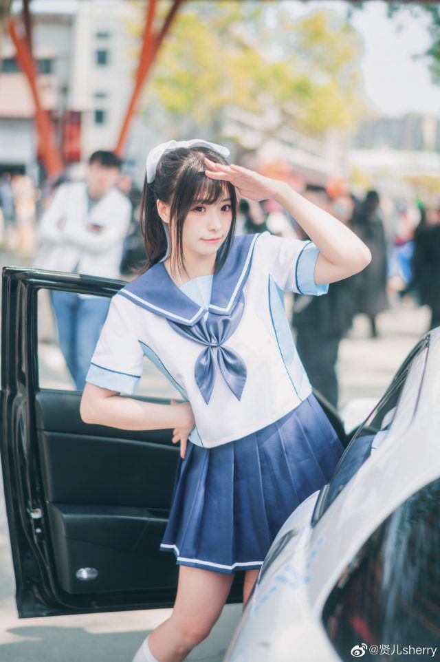 贤儿sherry cos《Love Plus》高岭爱花作品鉴赏-颜七缘